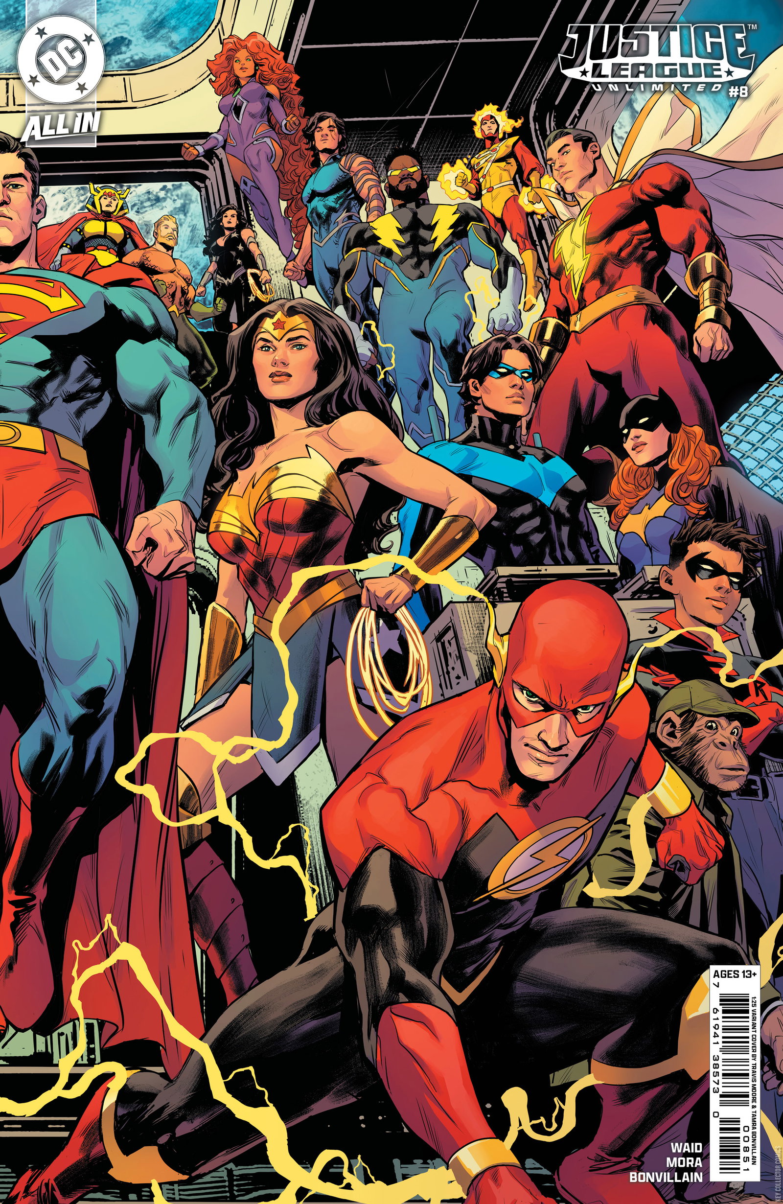 Justice League Unlimited #8 Published June 2025 | Key