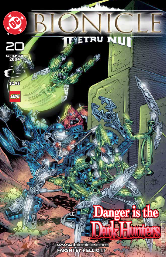 Bionicle #20 Published September 2004 | Key Collector Comics