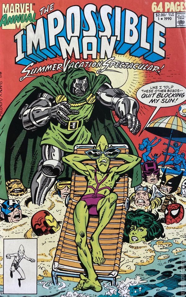 The Impossible Man: Summer Vacation Spectacular by Marvel | Key ...