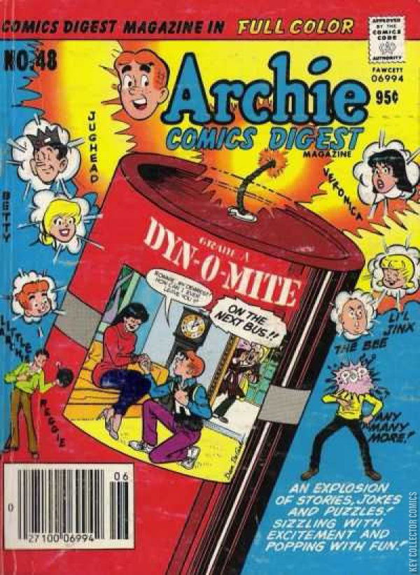 Archie Comics Digest #48 Published June 1981 | Key Coll