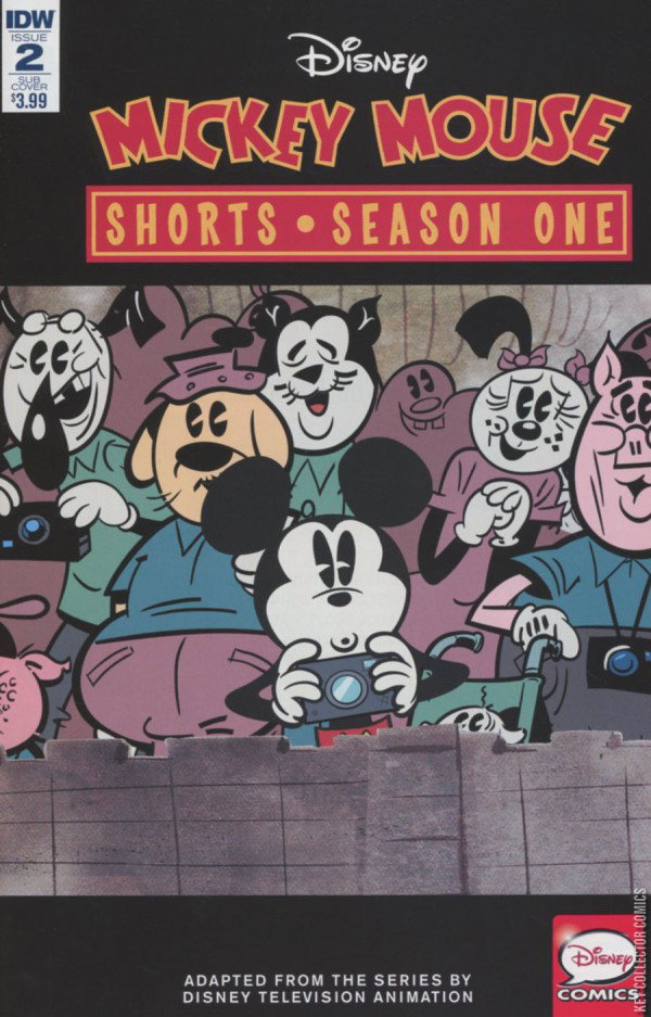 Mickey Mouse Shorts #2 Variant Published August 2016