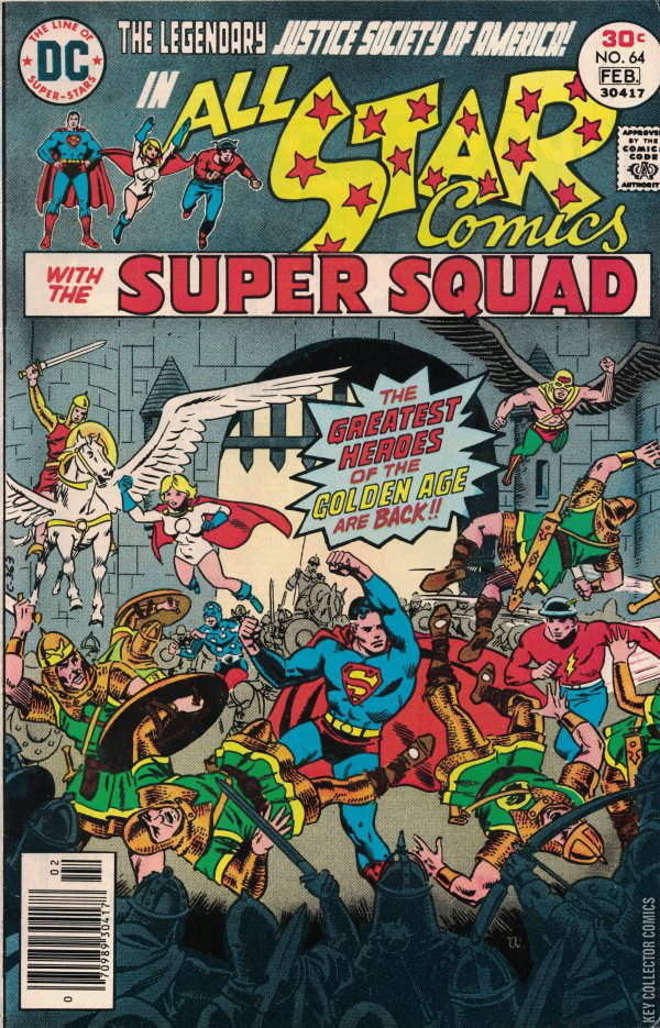 All-Star Comics #64 Published February 1977 | Key Colle