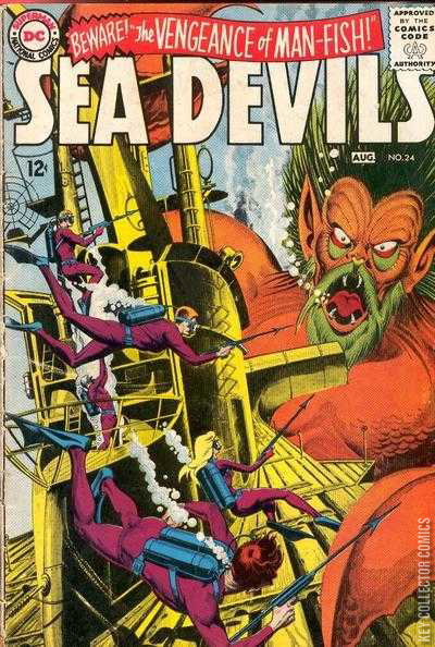 Sea Devils #24 Published August 1965 | Key Collector Comics