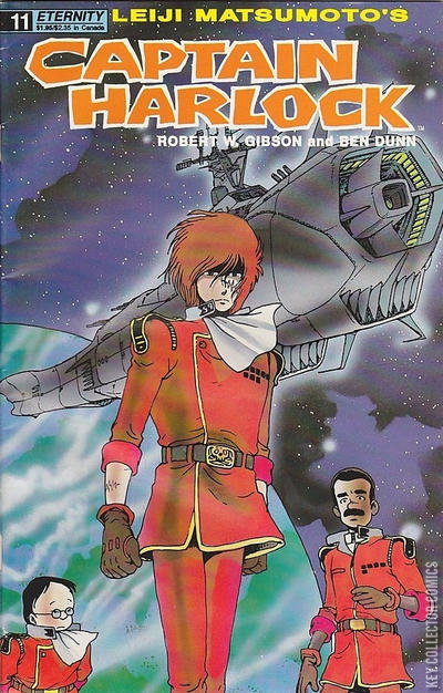 Captain Harlock #11 Published December 1990 | Key Colle