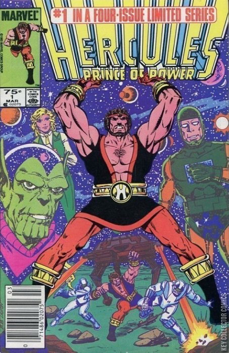 Hercules: Prince of Power #1 Published March 1984 | Ke