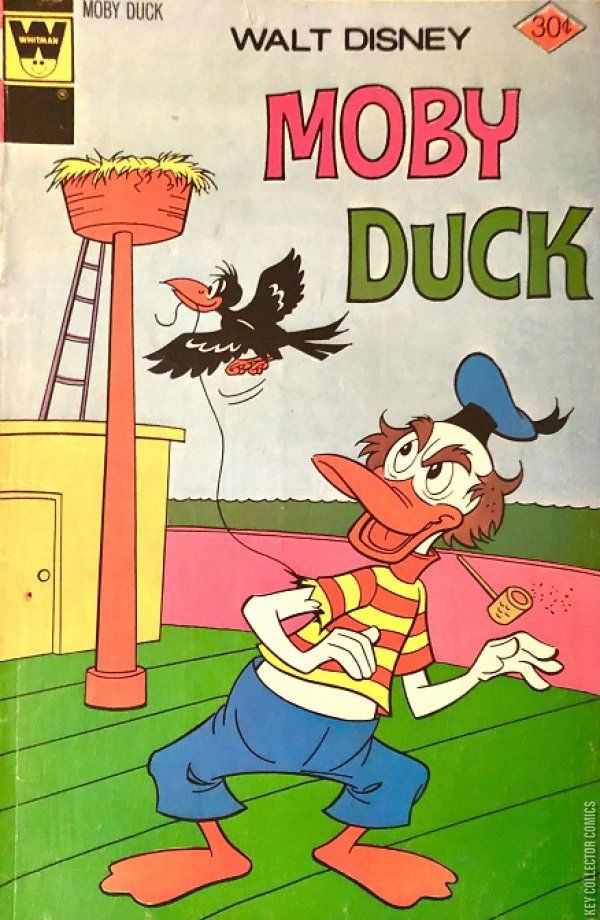 Walt Disney Moby Duck #24 Published October 1976 | Key