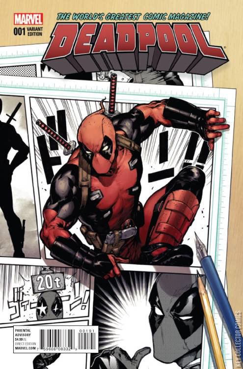 Deadpool #1 Published November 2015 | Key Collector Comics