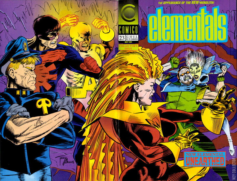 Elementals #23 Published May 1992 | Key Collector Comics