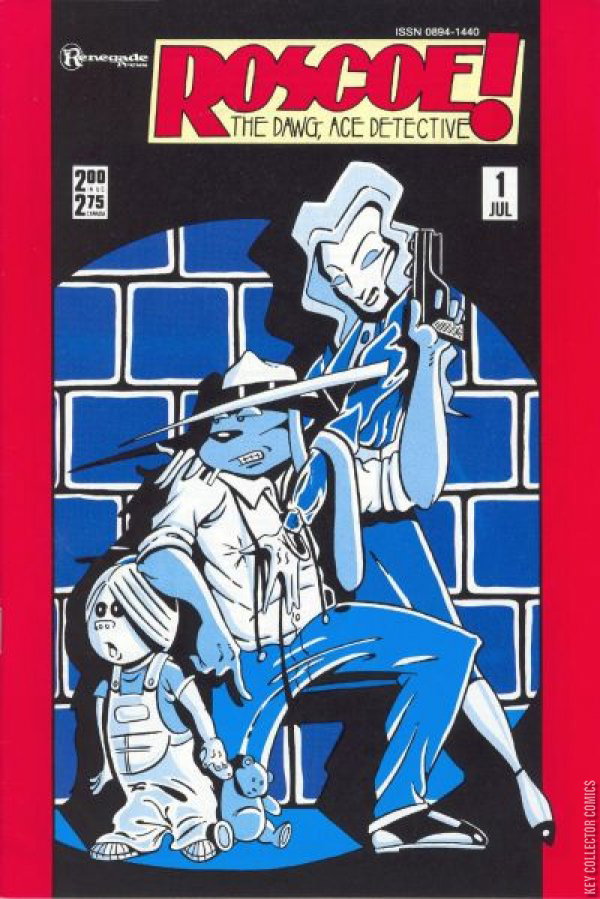 Roscoe: The Dawg Ace Detective by Renegade Press | Key Collector Comics