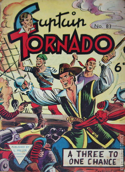 Captain Tornado #83 UK Edition Published January 1952