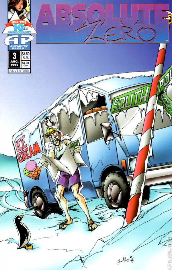 Absolute Zero #3 Published August 1995 | Key Collector