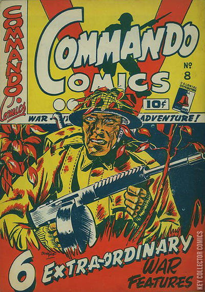Commando Comics #8 Canadian Published November 1943