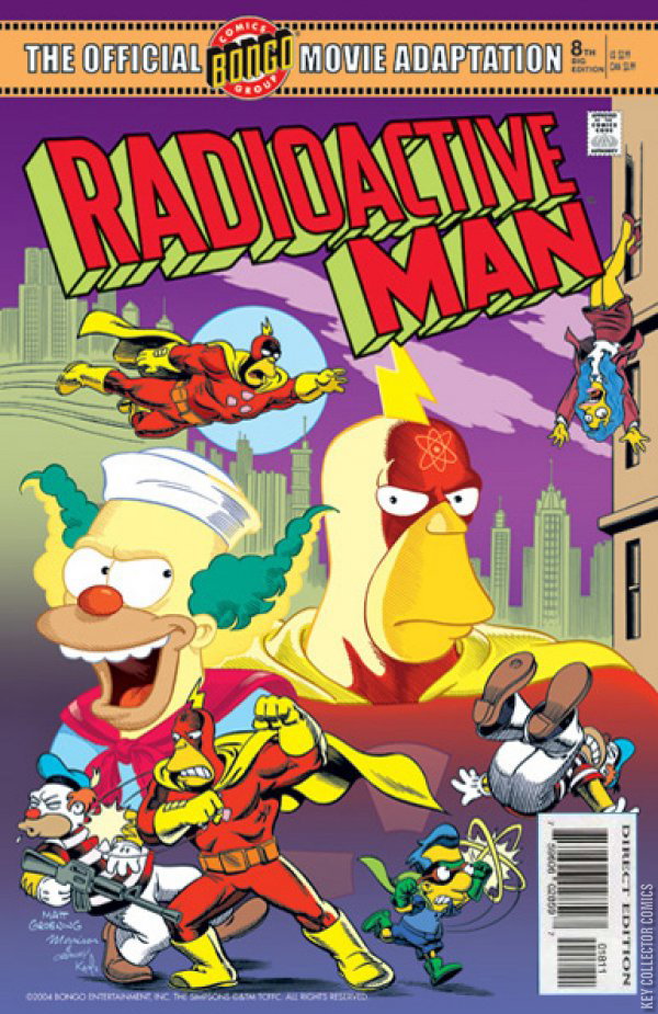 Radioactive Man Movie Adaptation by Bongo | Key Collector Comics