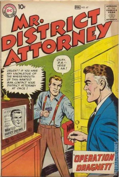 Mr. District Attorney #67 Published November 1958 | Key