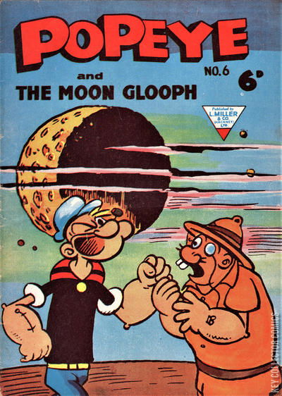 Popeye #6 UK Edition Published January 1959 | Key Coll