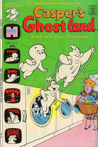 Casper's Ghostland #81 Published November 1974 | Key Co