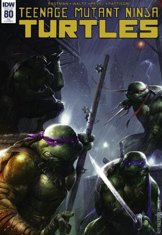 Teenage Mutant Ninja Turtles #80 Store Exclusive Published