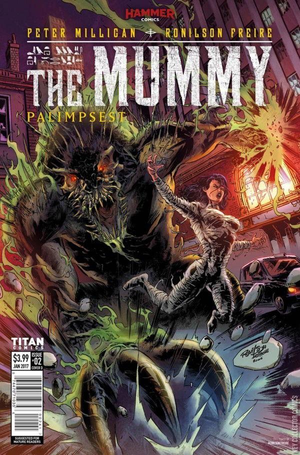 The Mummy #2 Variant Published December 2016 | Key Col