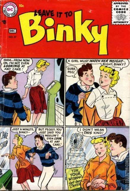 Leave It to Binky #57 Published November 1956 | Key Col