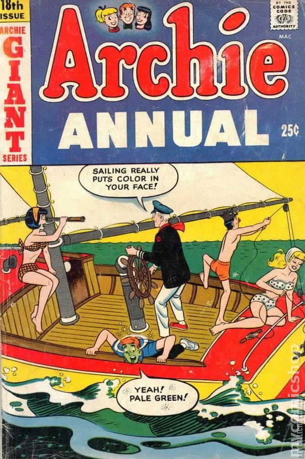 Archie Annual #18 Published June 1967 | Key Collector Comics