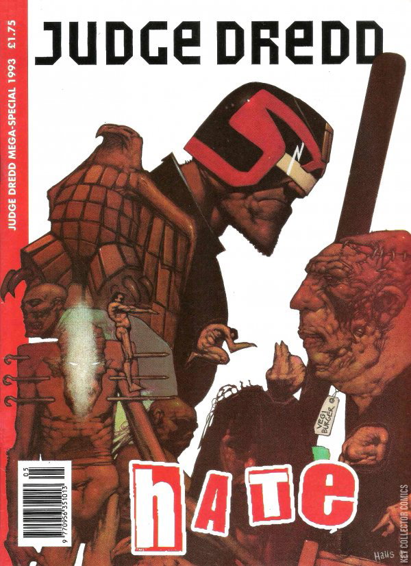 Judge Dredd Mega-Special #0 Variant Published July 199