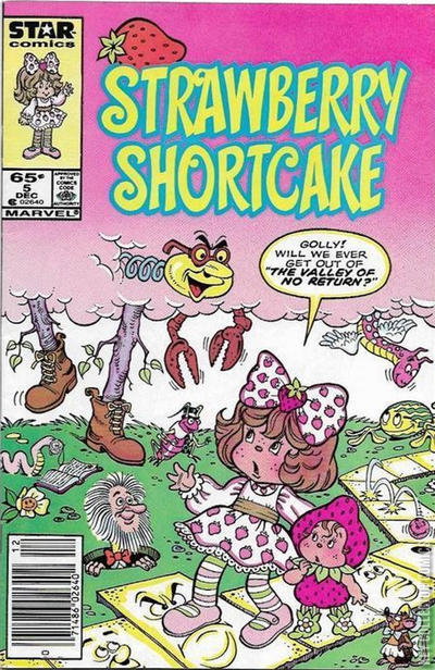 Strawberry Shortcake 5 Newsstand Published December 1