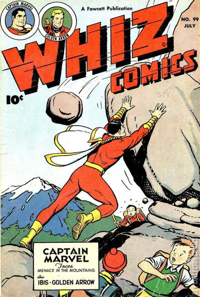 Whiz Comics #99 Published July 1948 | Key Collector Comics