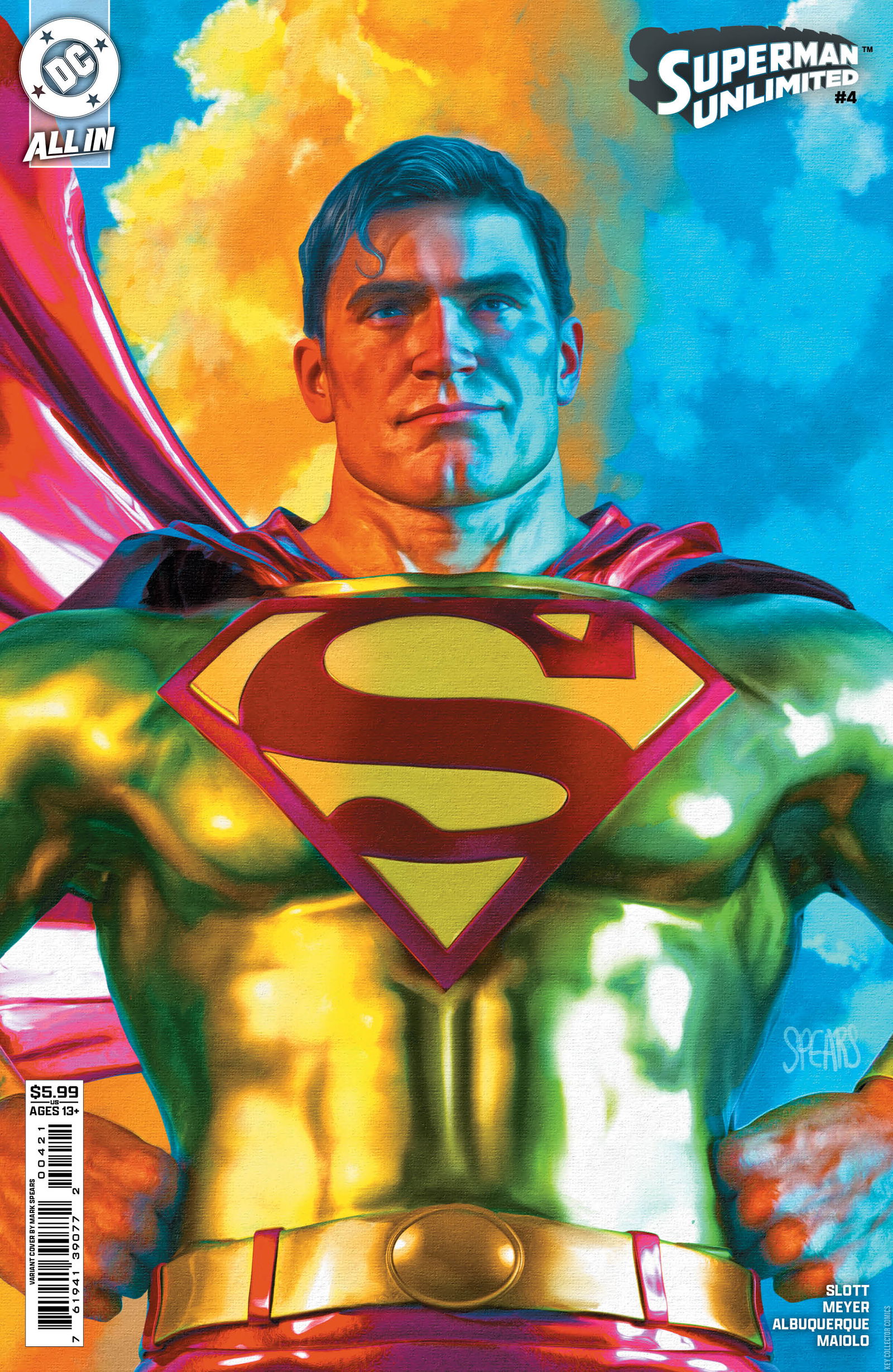 Superman Unlimited #4 Variant Published August 2025