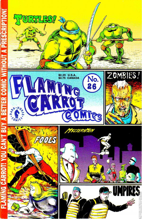 Flaming Carrot Comics #26 Published June 1991 | Key Col