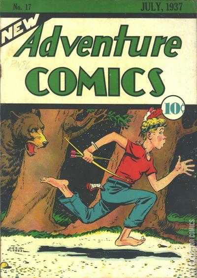 New Adventure Comics #17 Published June 1937 | Key Coll