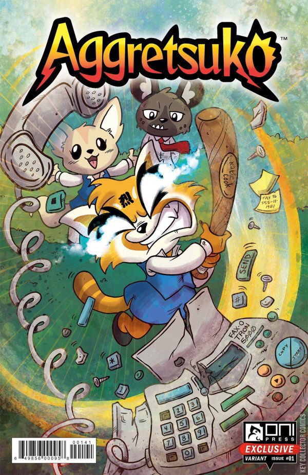 Aggretsuko #1 Variant Published February 2020 | Key Co