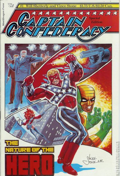 Captain Confederacy Special Edition by Steel Dragon | Key Collector Comics