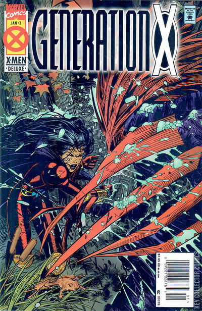 Generation X #3 Newsstand Published January 1995 | Key