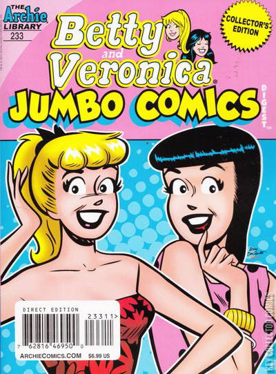 Betty and Veronica Double Digest #233 Published April 2