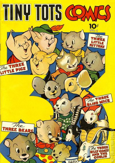 Tiny Tots Comics #1 Published January 1943 | Key Collec