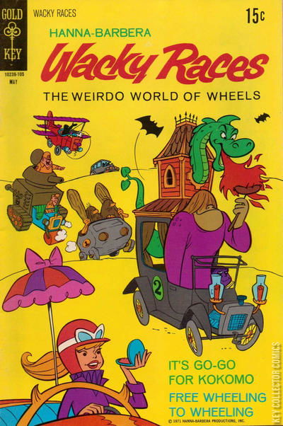 Wacky Races #3 Published May 1971 | Key Collector Comics