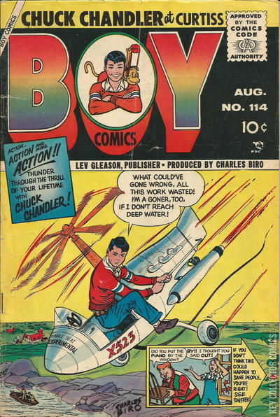 Boy Comics #114 Published August 1955 | Key Collector Comics
