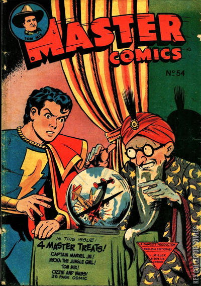 Master Comics #54 UK Edition Published January 1950