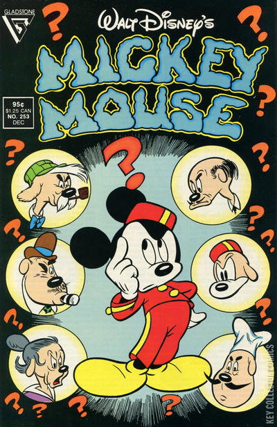 Walt Disney's Mickey Mouse #253 Published December 1989
