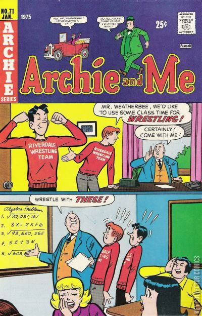 Archie & Me #71 Published January 1975 | Key Collector