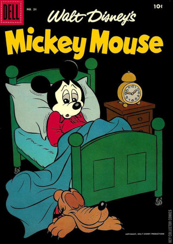 Walt Disney's Mickey Mouse #51 Published December 1956