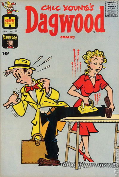 Chic Young's Dagwood Comics #120 Published July 1961