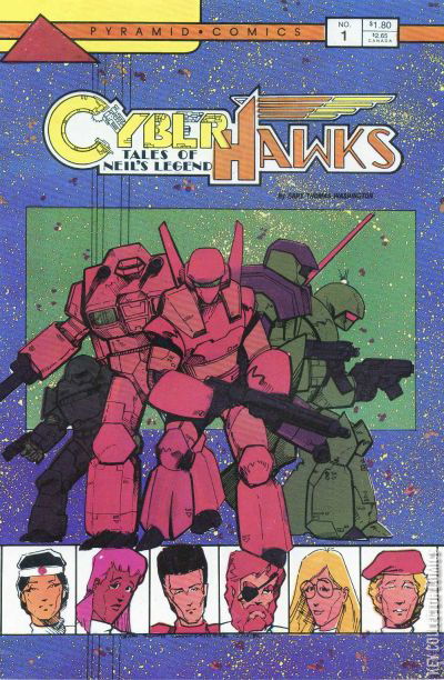 CyberHawks by Pyramid | Key Collector Comics