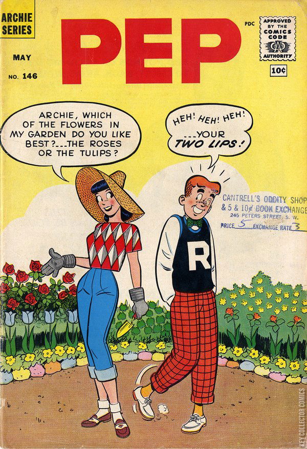 Pep Comics #146 Published May 1961 | Key Collector Comics