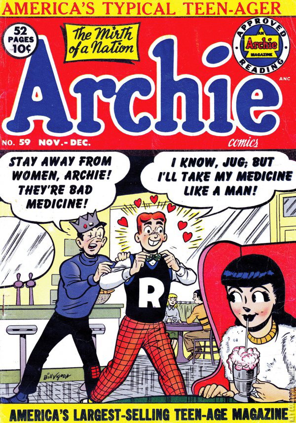 Archie Comics #59 Published November 1952 | Key Collect