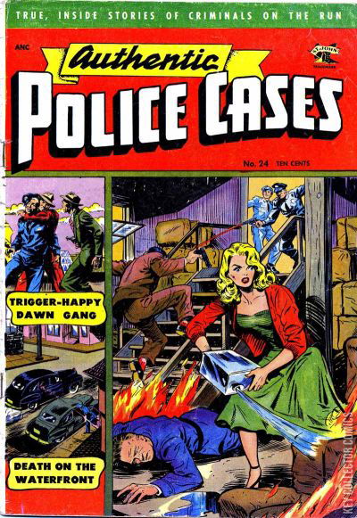Authentic Police Cases #24 Published December 1952 | Ke