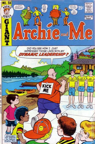 Archie & Me #58 Published August 1973 | Key Collector Comics