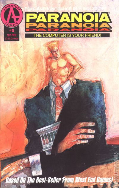 Paranoia #5 Published July 1992 | Key Collector Comics