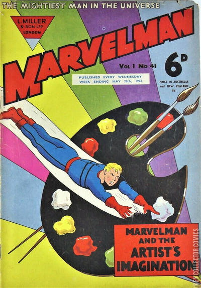Marvelman #41 UK Edition Published May 1954 | Key Coll