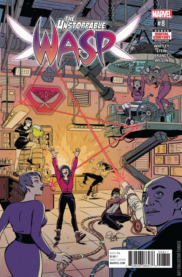 Unstoppable Wasp #8 Published August 2017 | Key Collect